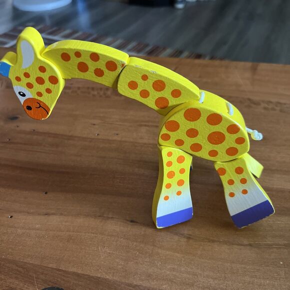 Melissa & Doug | Toys | Melissa Doug Wood Giraffe Safari Toy 7 Tall ...